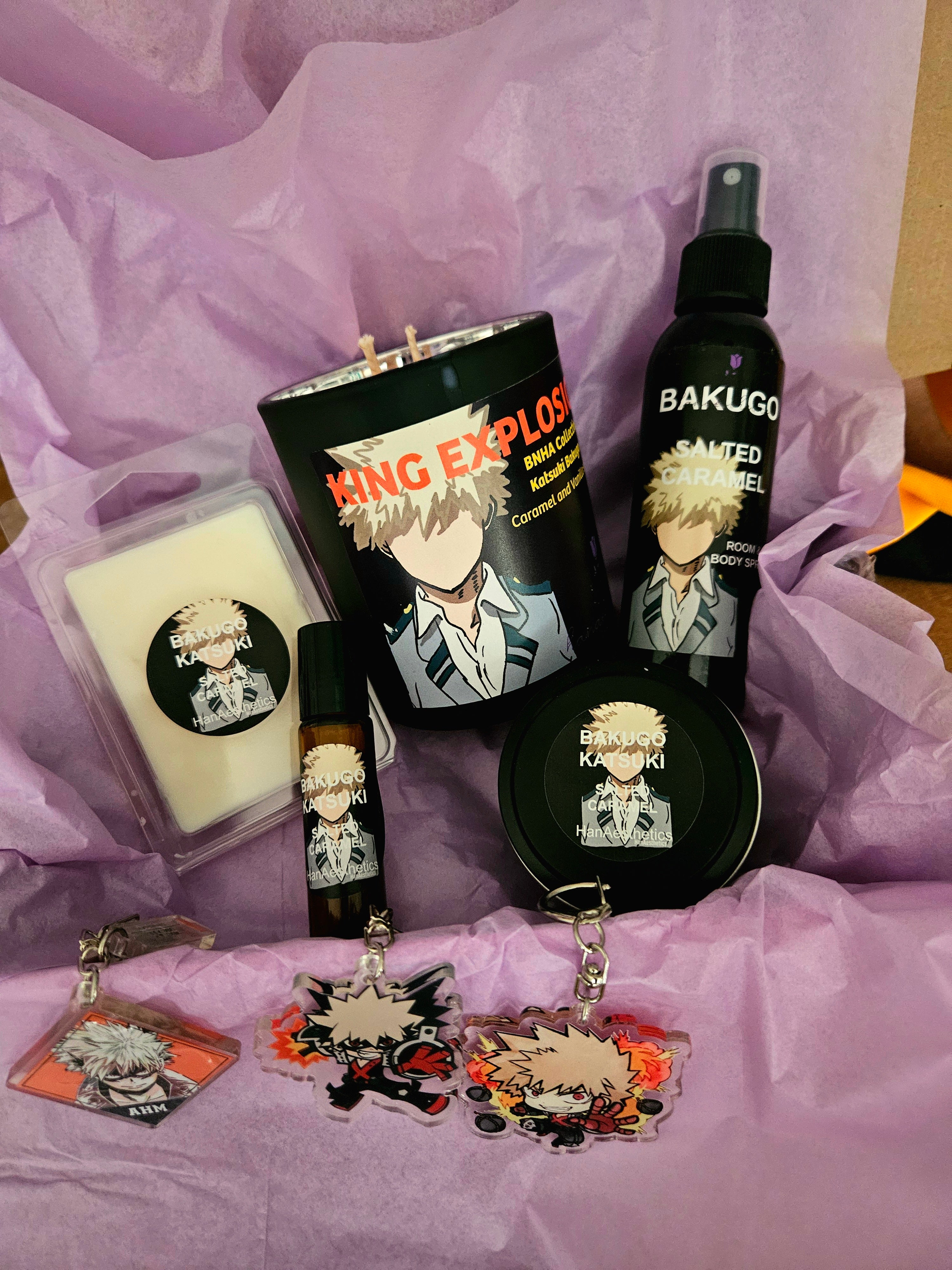 Hero Box Bakugo Themed – HanAesthetics
